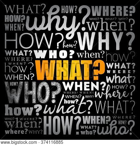 What? - Questions Image & Photo (Free Trial) | Bigstock