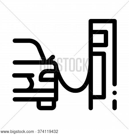 Refueling Car Icon Vector & Photo (Free Trial) | Bigstock