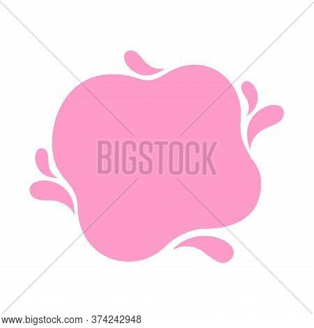 Blob Shape Pink Soft Vector & Photo (Free Trial) | Bigstock