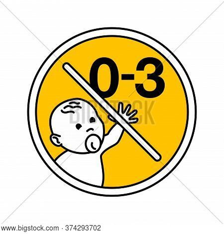 0-3 Age Limit - Not Vector & Photo (Free Trial) | Bigstock