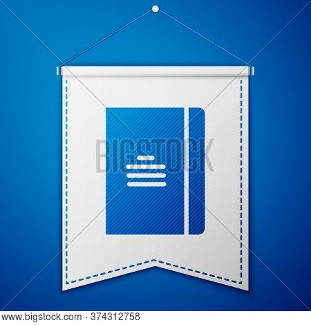 Blue Notebook Icon Vector & Photo (Free Trial) | Bigstock