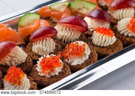 Mini Canapes Smoked Image & Photo (Free Trial) | Bigstock