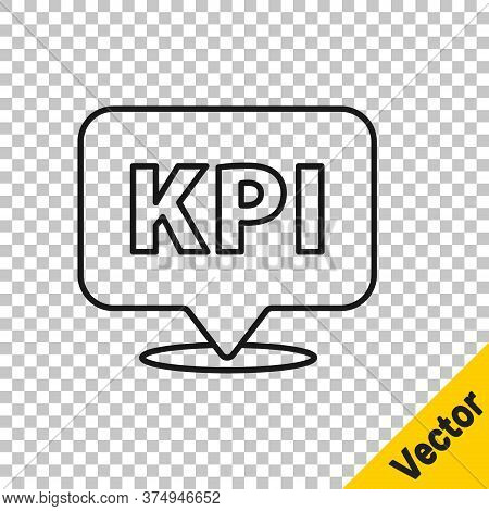 Black Line Kpi - Key Vector & Photo (Free Trial) | Bigstock
