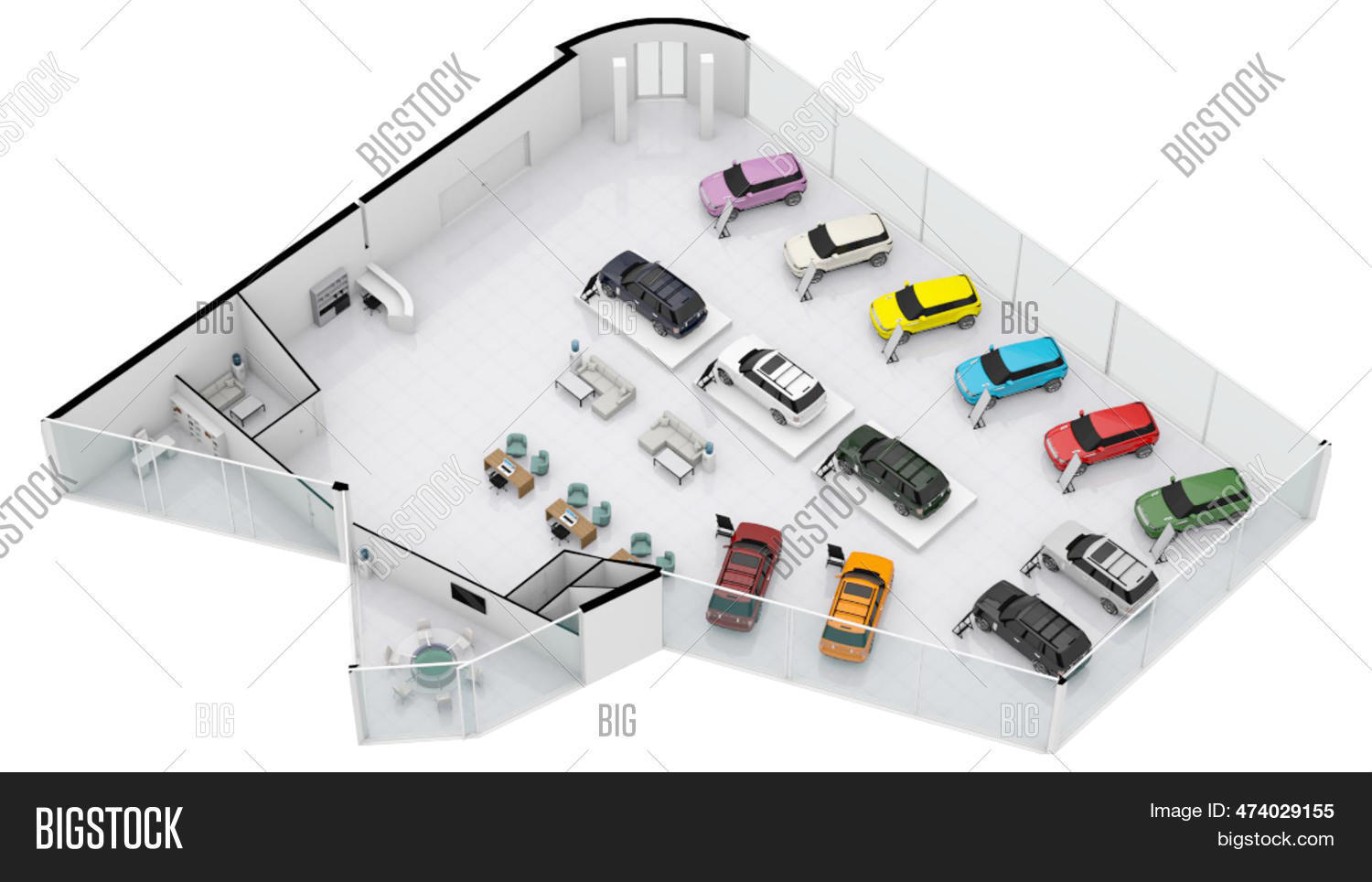 Car Showroom. Floor Image & Photo (Free Trial) | Bigstock