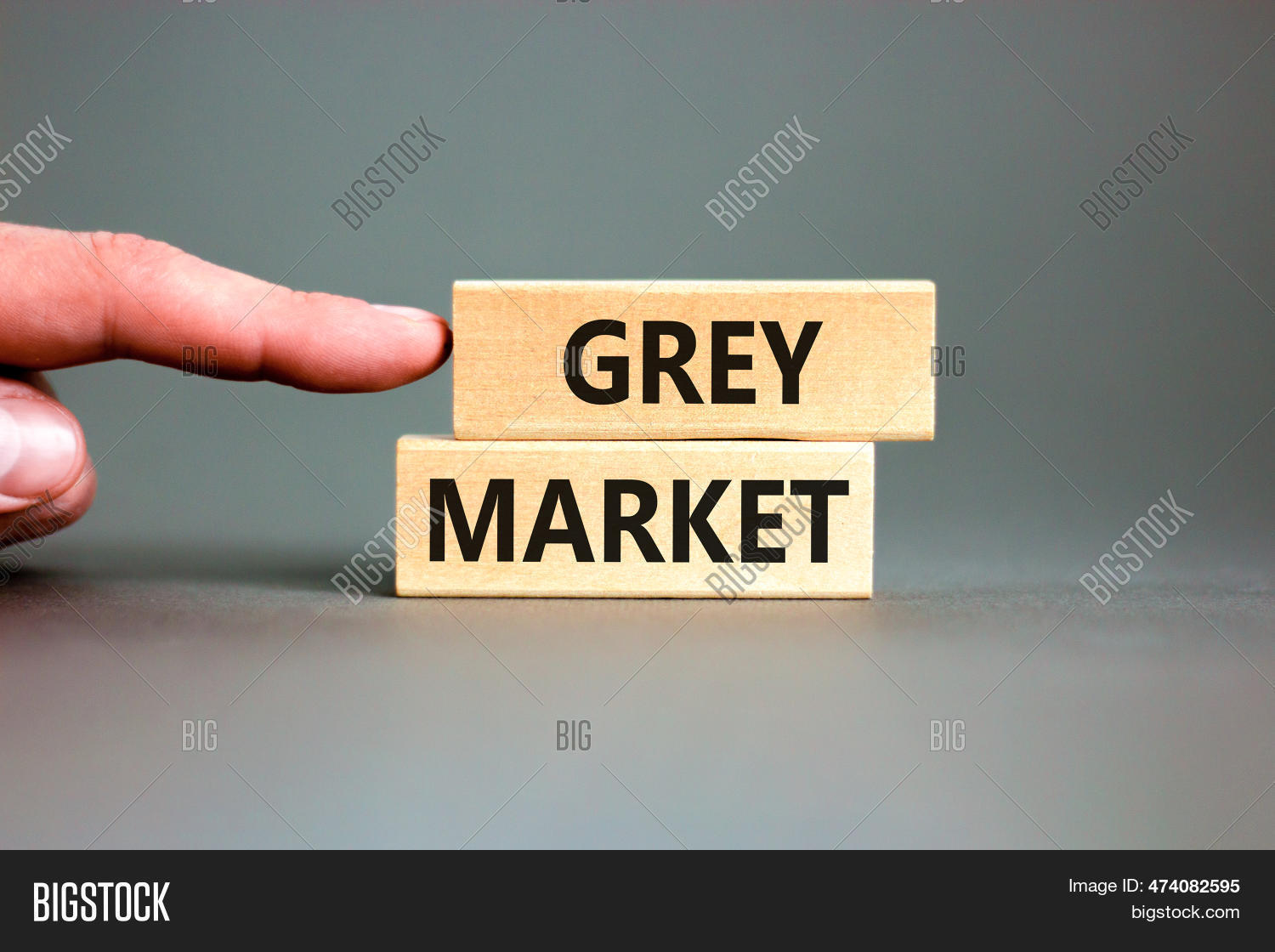 Grey Market Symbol. Image & Photo (Free Trial) | Bigstock