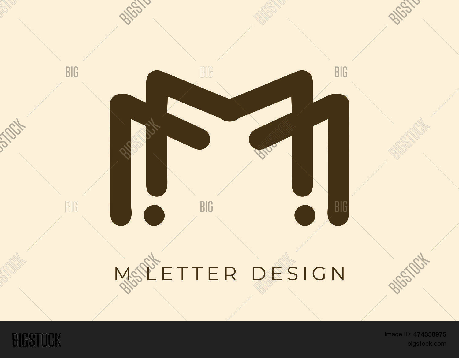 Unique Mono Line Mono Vector & Photo (Free Trial) | Bigstock