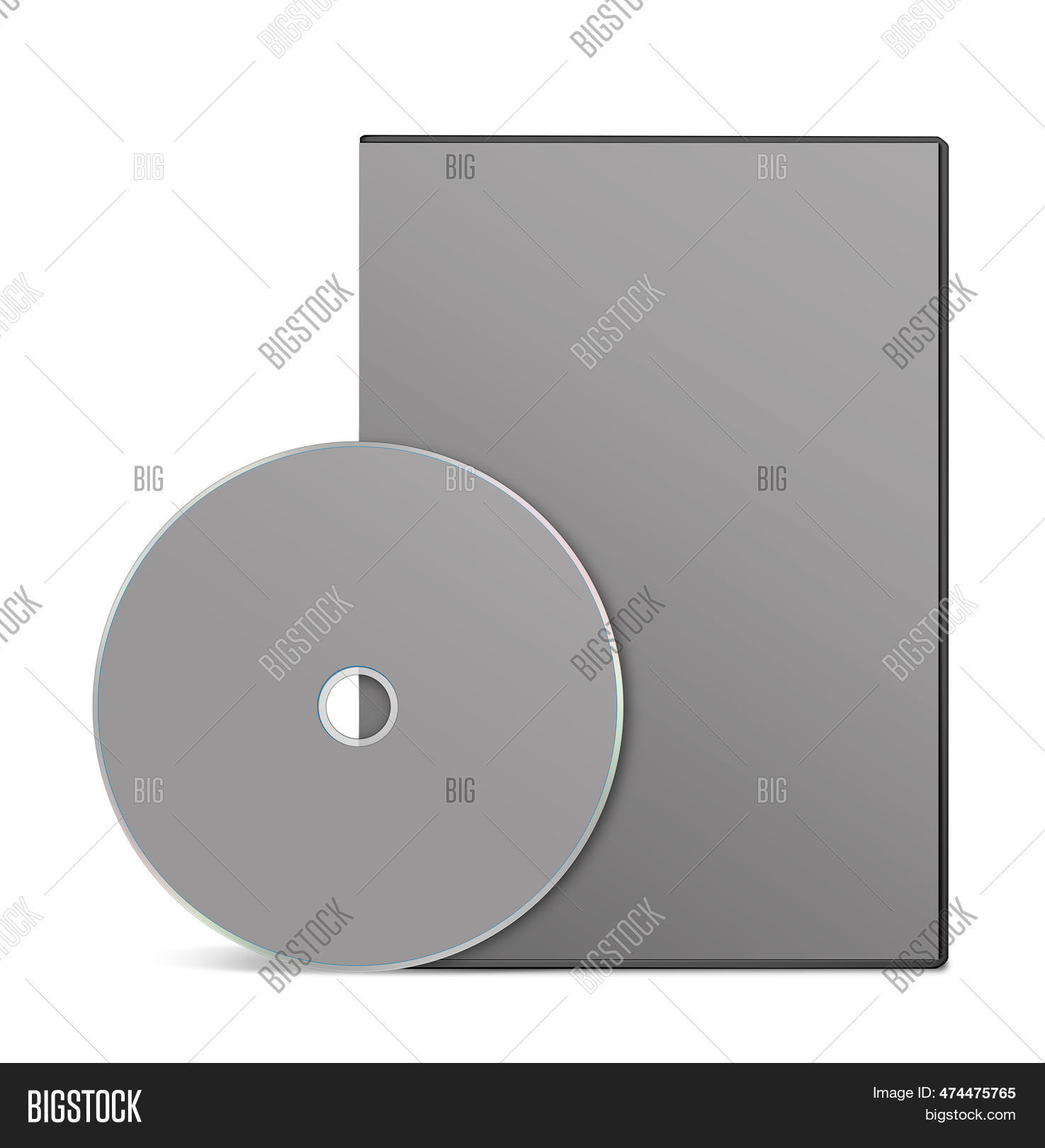 Dvd Box Blank Template Image & Photo (Free Trial) | Bigstock