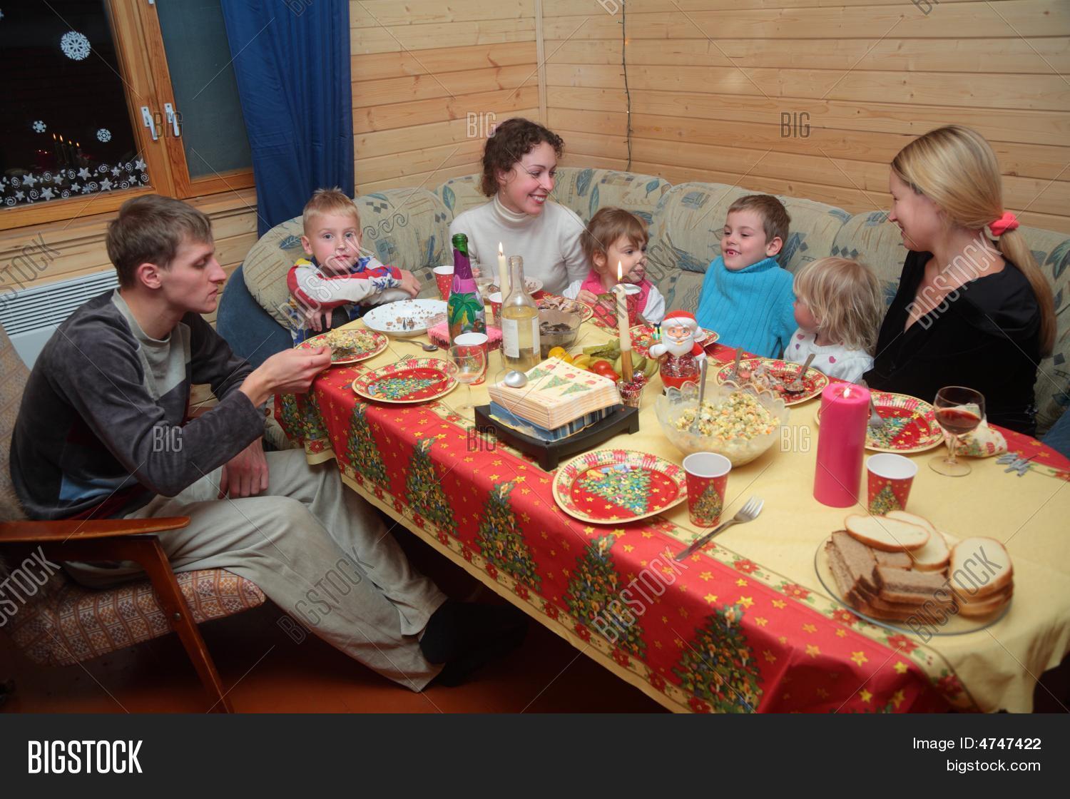 Family Supper Image & Photo (Free Trial) | Bigstock