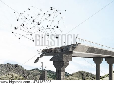 Gap Concrete Bridge Image & Photo (Free Trial) | Bigstock