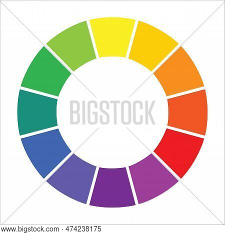 Color Chart Wheel, Vector & Photo (Free Trial) | Bigstock