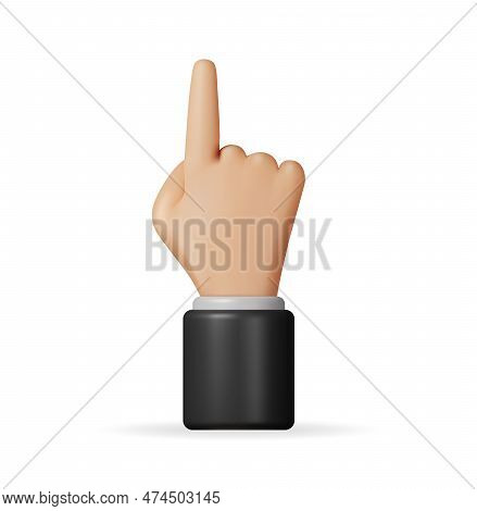 3d Hand Pointing Vector & Photo (Free Trial) | Bigstock