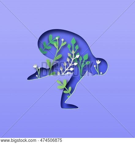 Papercut Man Body Vector & Photo (Free Trial) | Bigstock