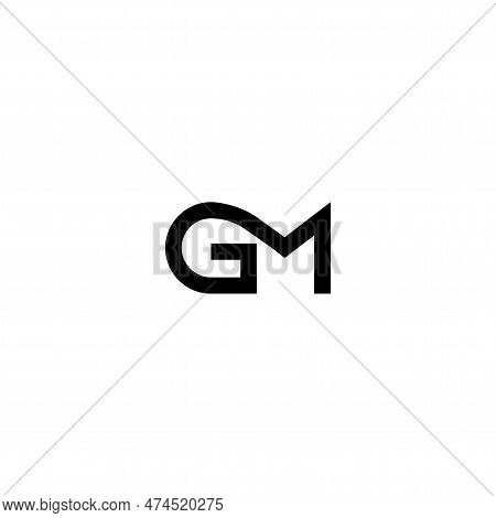 Initial Gm Letter Vector & Photo (Free Trial) | Bigstock