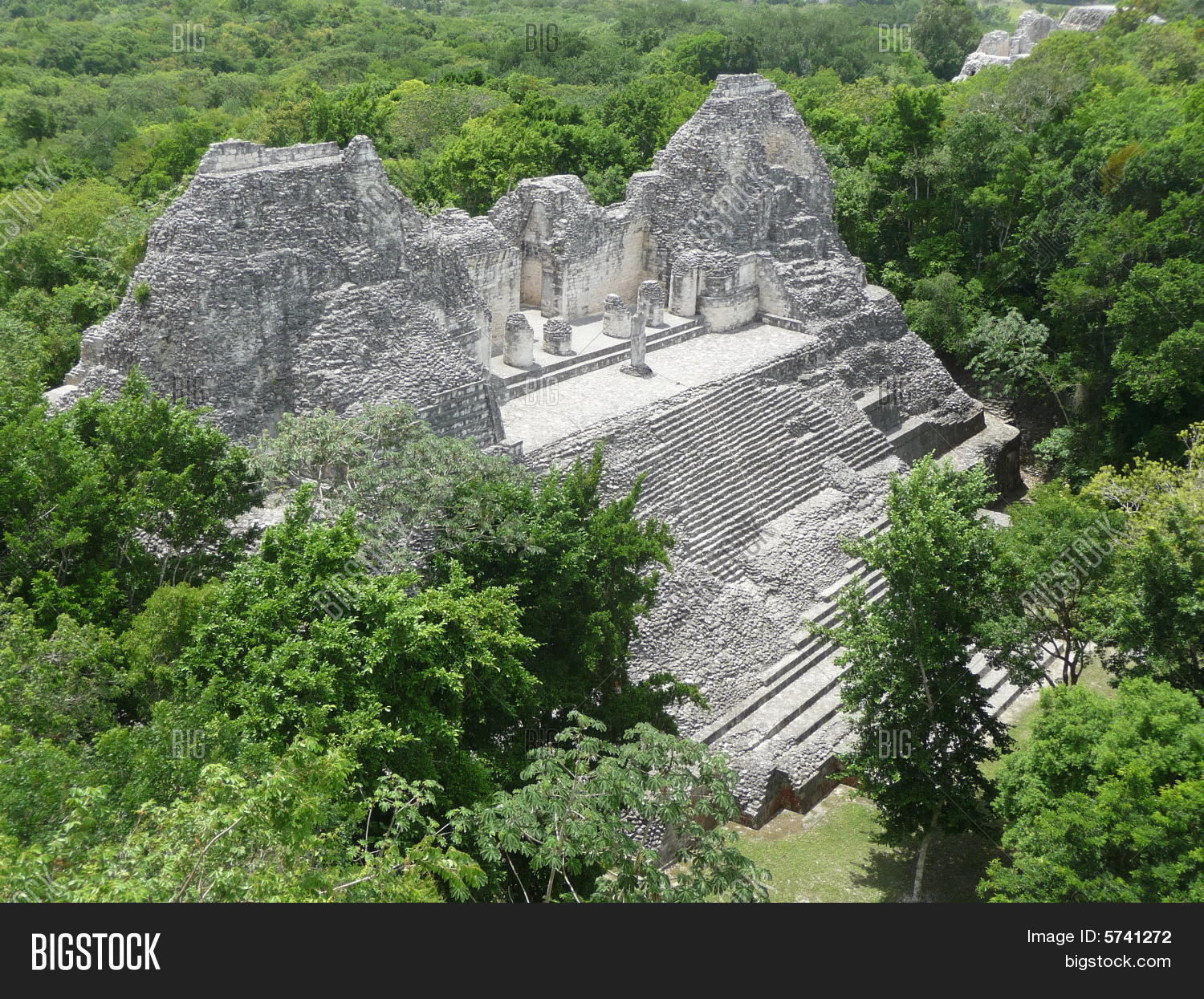 Maya Ruins Becan Image & Photo (Free Trial) | Bigstock
