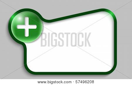 Green Text Box Plus Vector & Photo (Free Trial) | Bigstock