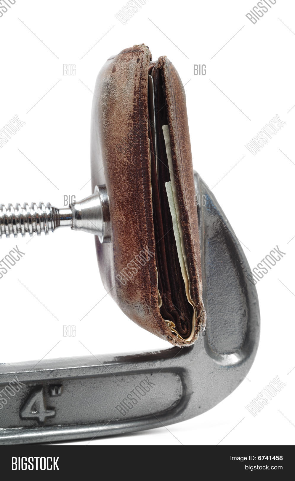 Old Worn Wallet Being Image & Photo (Free Trial) | Bigstock