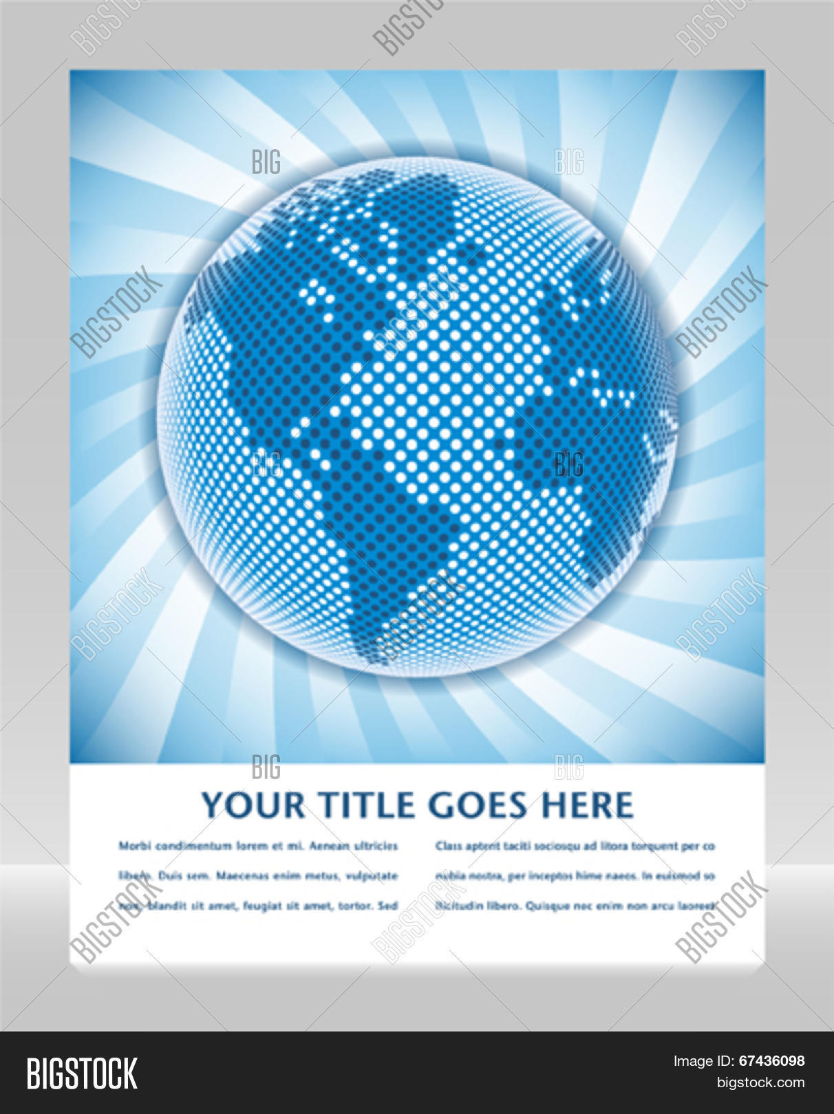Digital World Map Vector & Photo (Free Trial) | Bigstock
