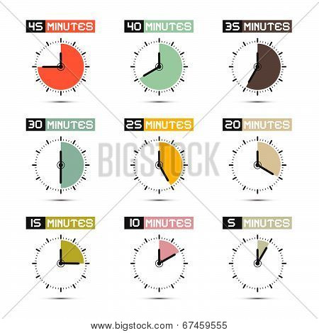 Clock Face Vector Vector & Photo (Free Trial) | Bigstock
