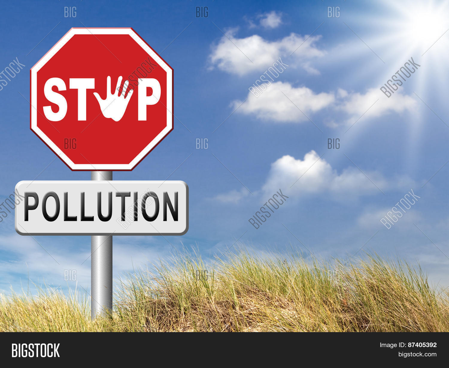 Stop Pollution Reuse Image & Photo (Free Trial) | Bigstock