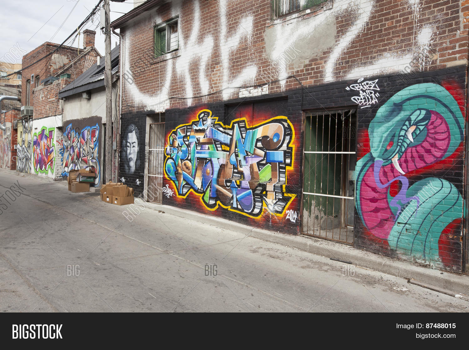Grafitti Walls Image Photo Free Trial Bigstock