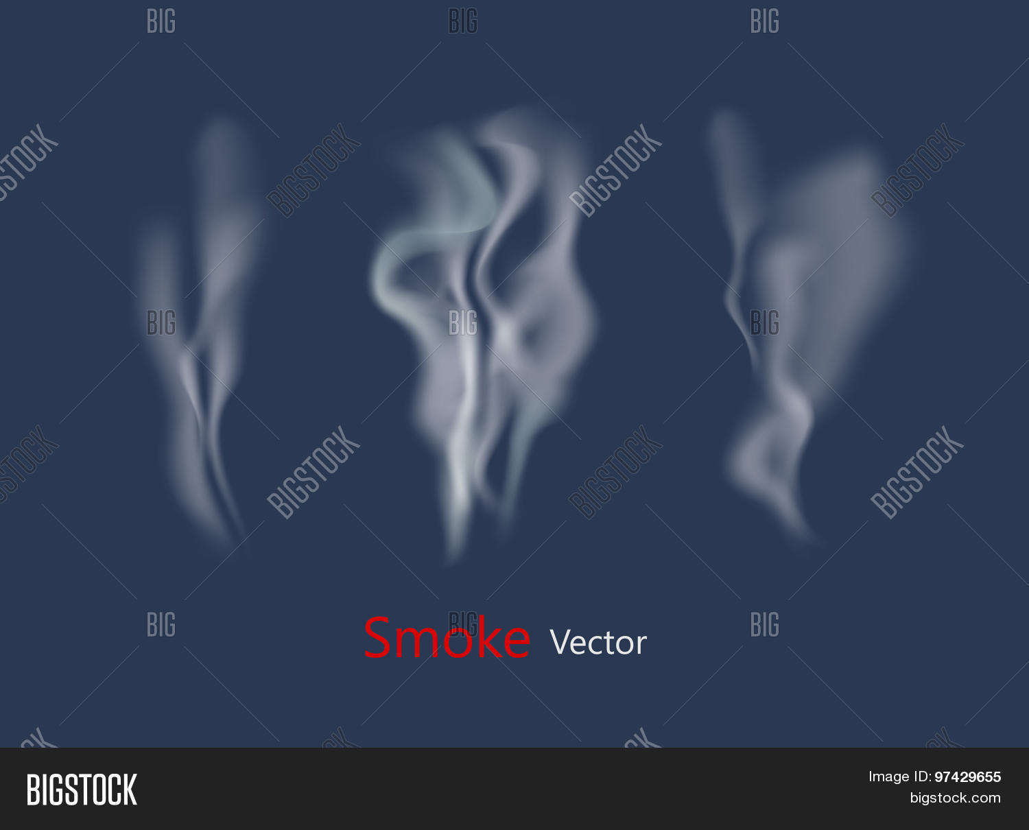 Smoke Vectors On Vector & Photo (Free Trial) | Bigstock