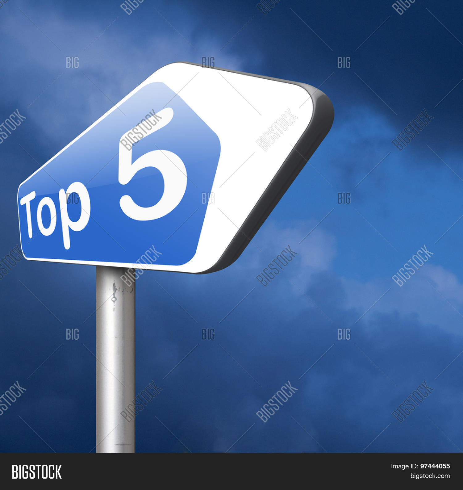 Top 5 Charts List Pop Image & Photo (Free Trial) | Bigstock