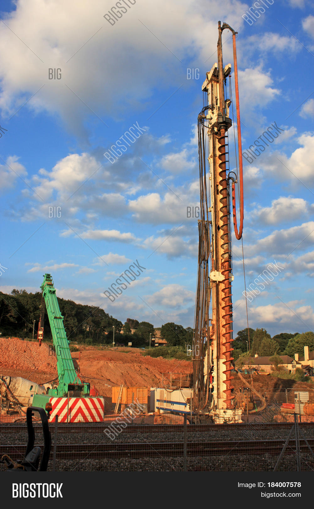 Mobile Drill Crane On Image & Photo (Free Trial) | Bigstock