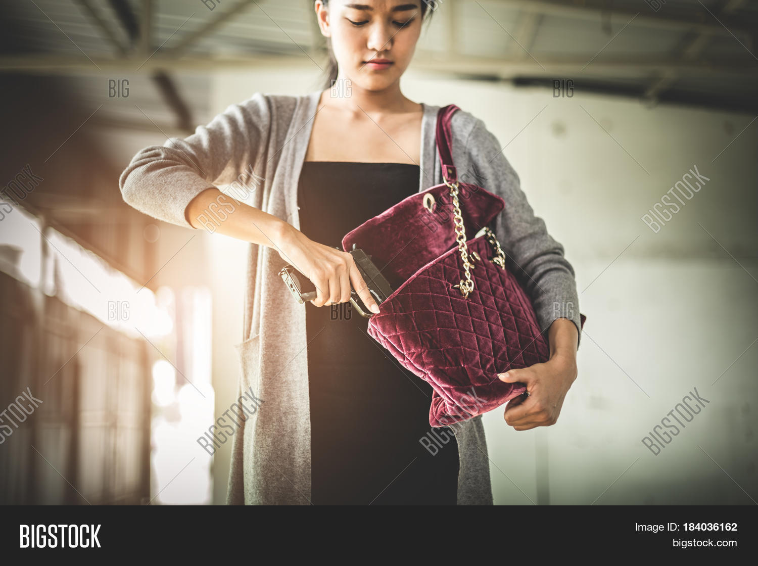 Woman Pulls Gun Her Image & Photo (Free Trial) | Bigstock