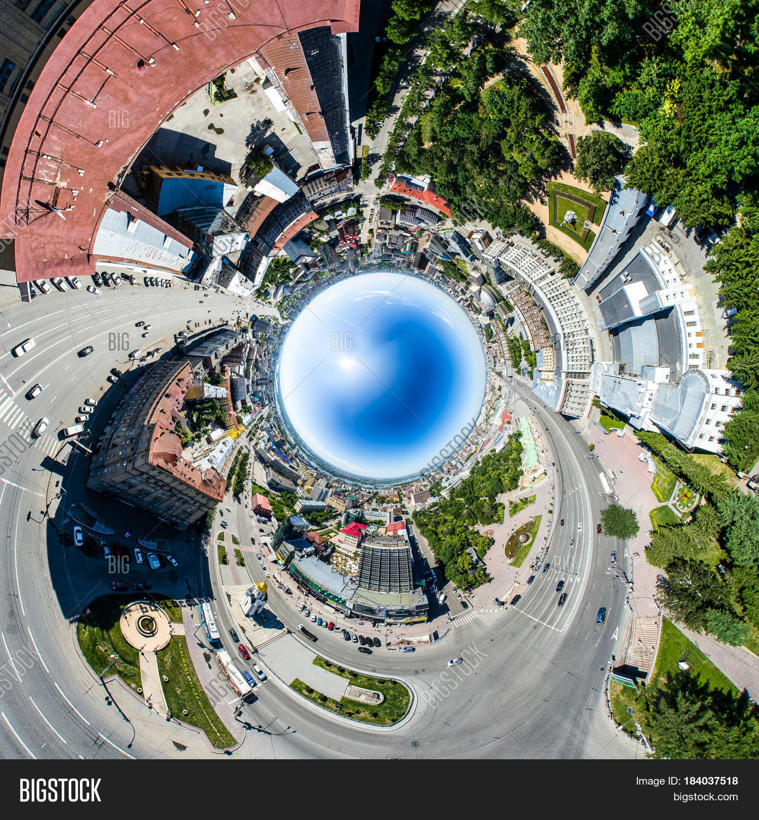 Aerial City View Image & Photo (Free Trial) | Bigstock