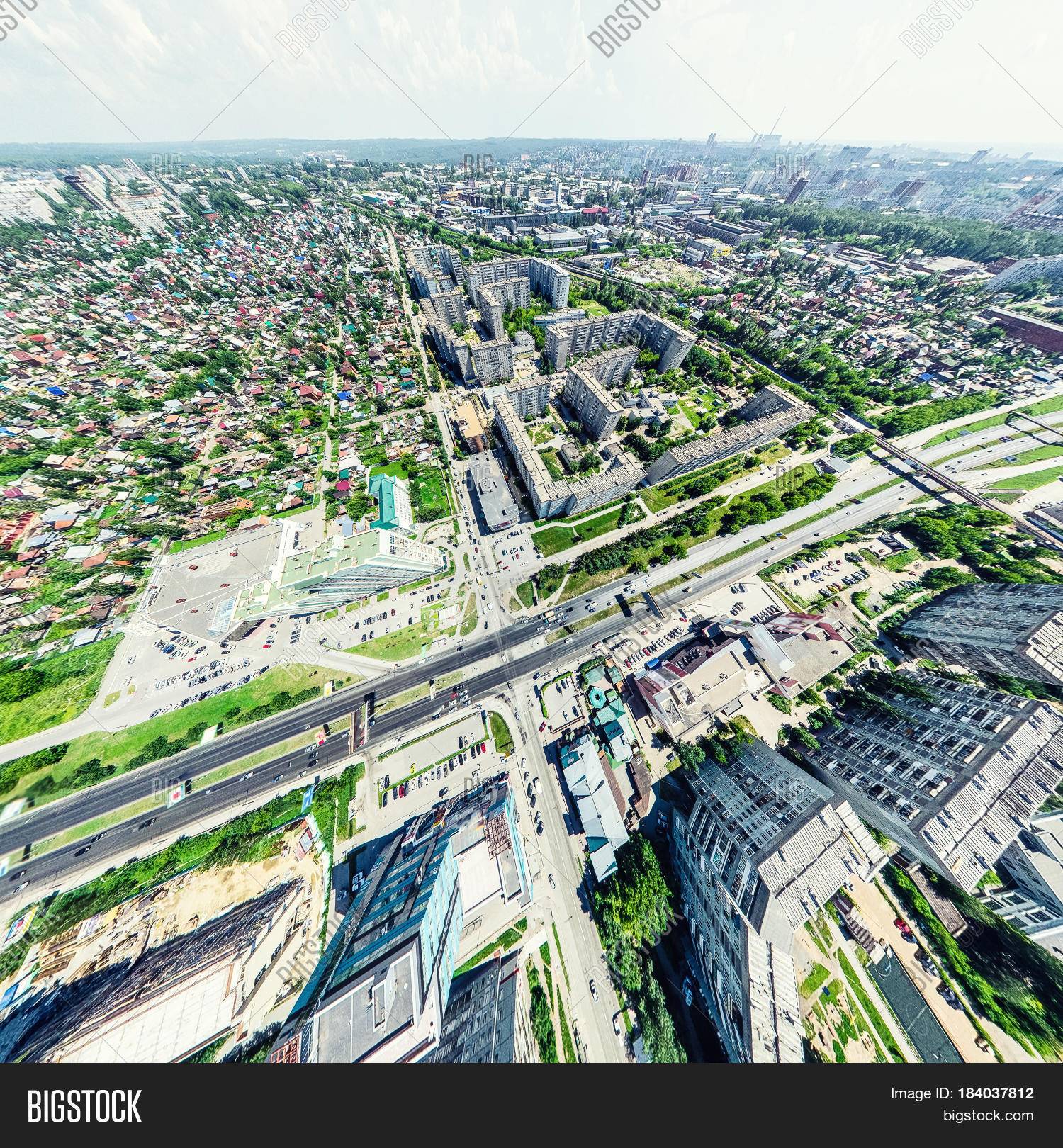 Aerial City View Image & Photo (Free Trial) | Bigstock