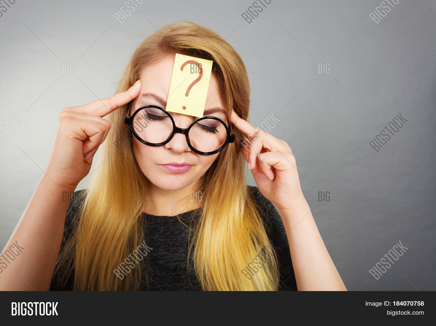 Woman Having Question Image & Photo (Free Trial) | Bigstock