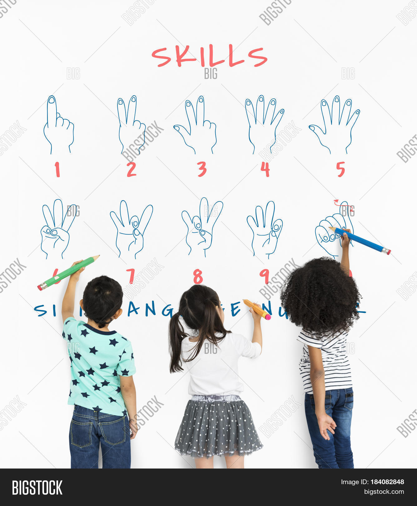 Sign Language Number Image & Photo (Free Trial) | Bigstock