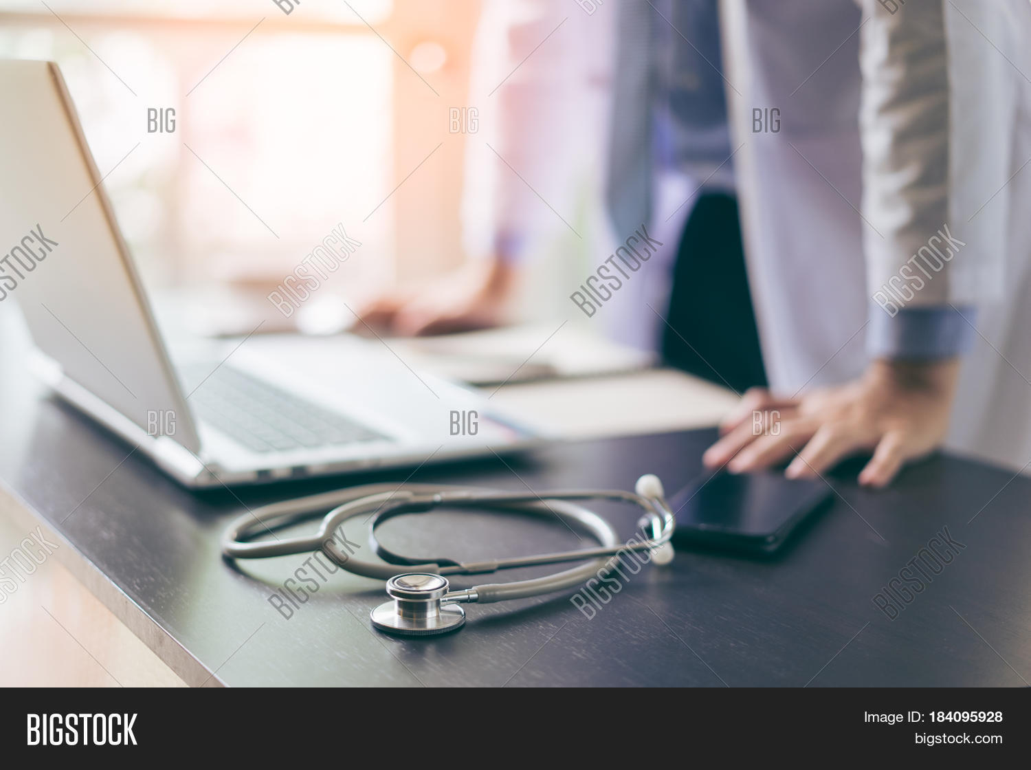 Doctor Working Office Image & Photo (Free Trial) | Bigstock