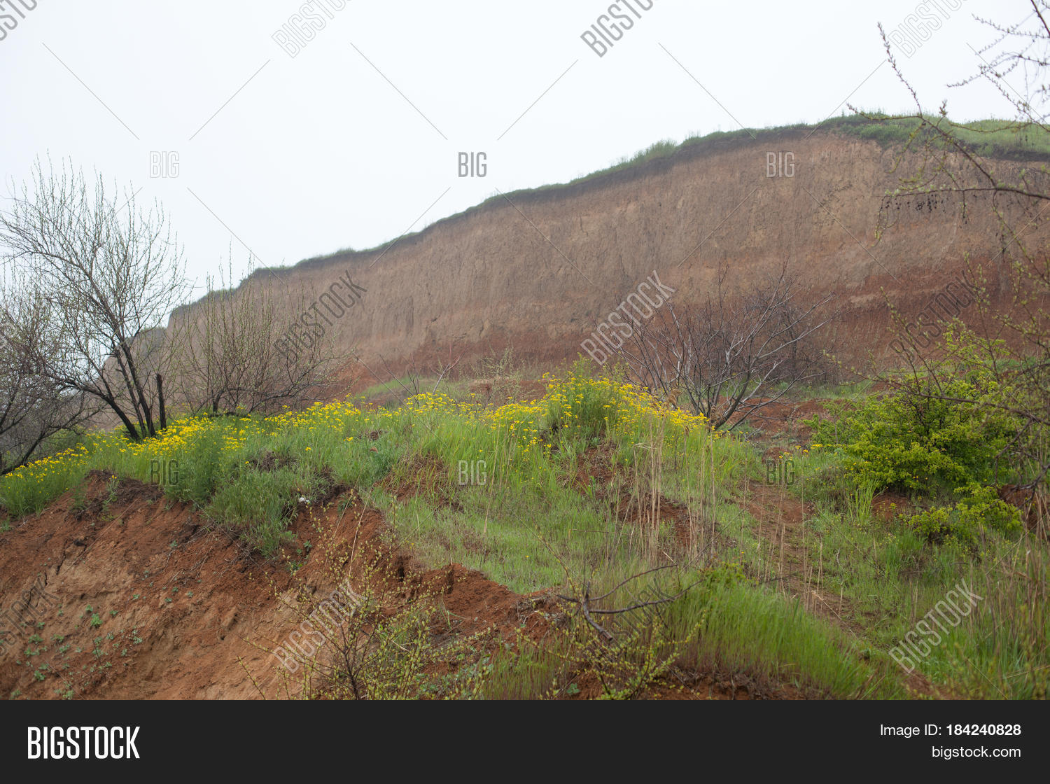 Slope Hill Section Horizontal Image Image & Photo | Bigstock
