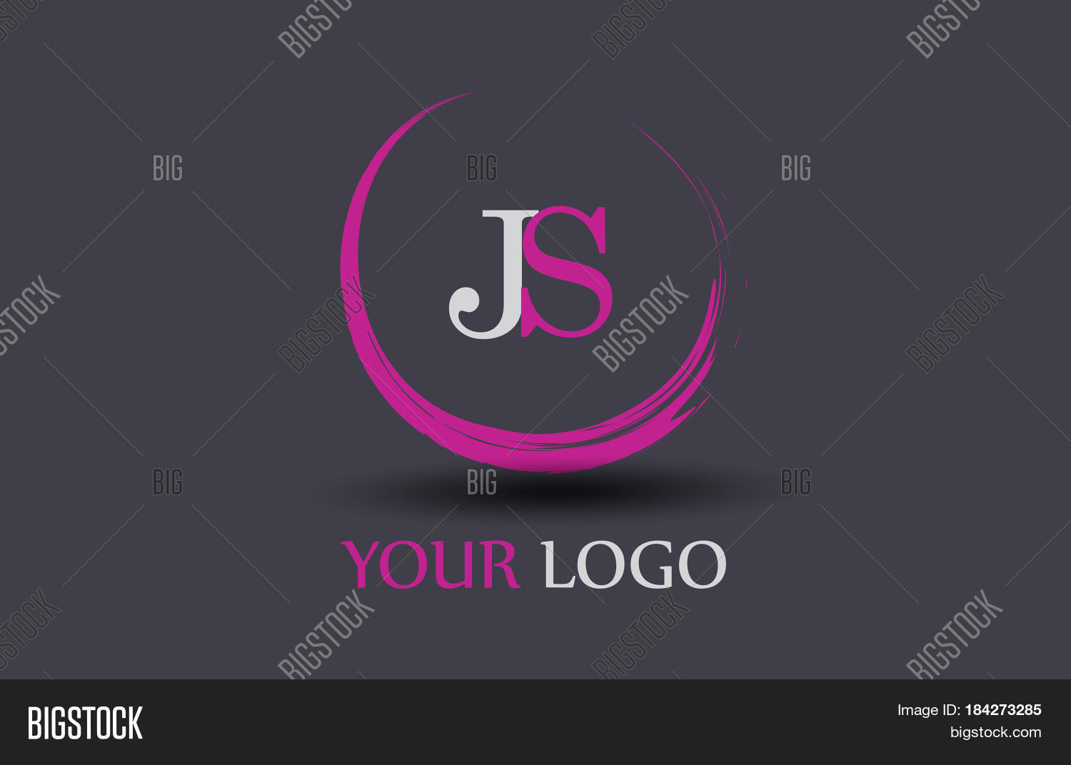JS Letter Logo Image & Photo (Free Trial) | Bigstock