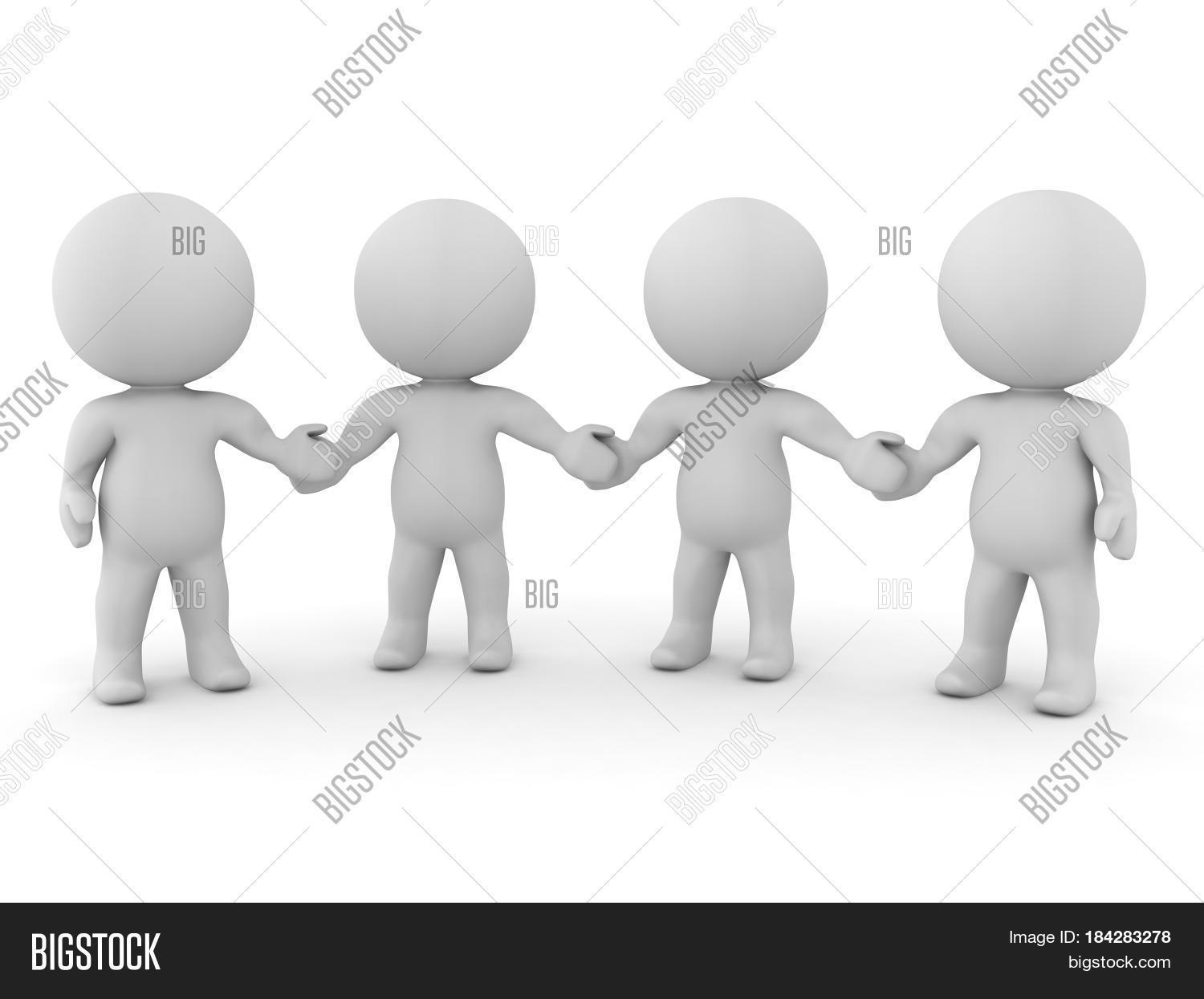 Four 3D Characters Image & Photo (Free Trial) | Bigstock
