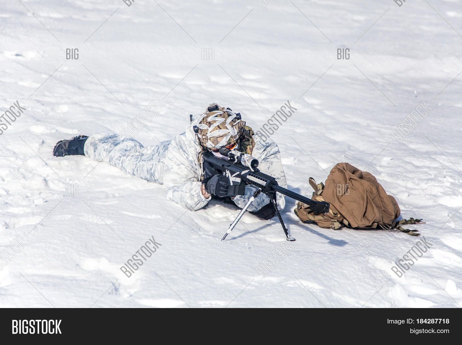 Army Soldier Sniper Image & Photo (Free Trial) | Bigstock
