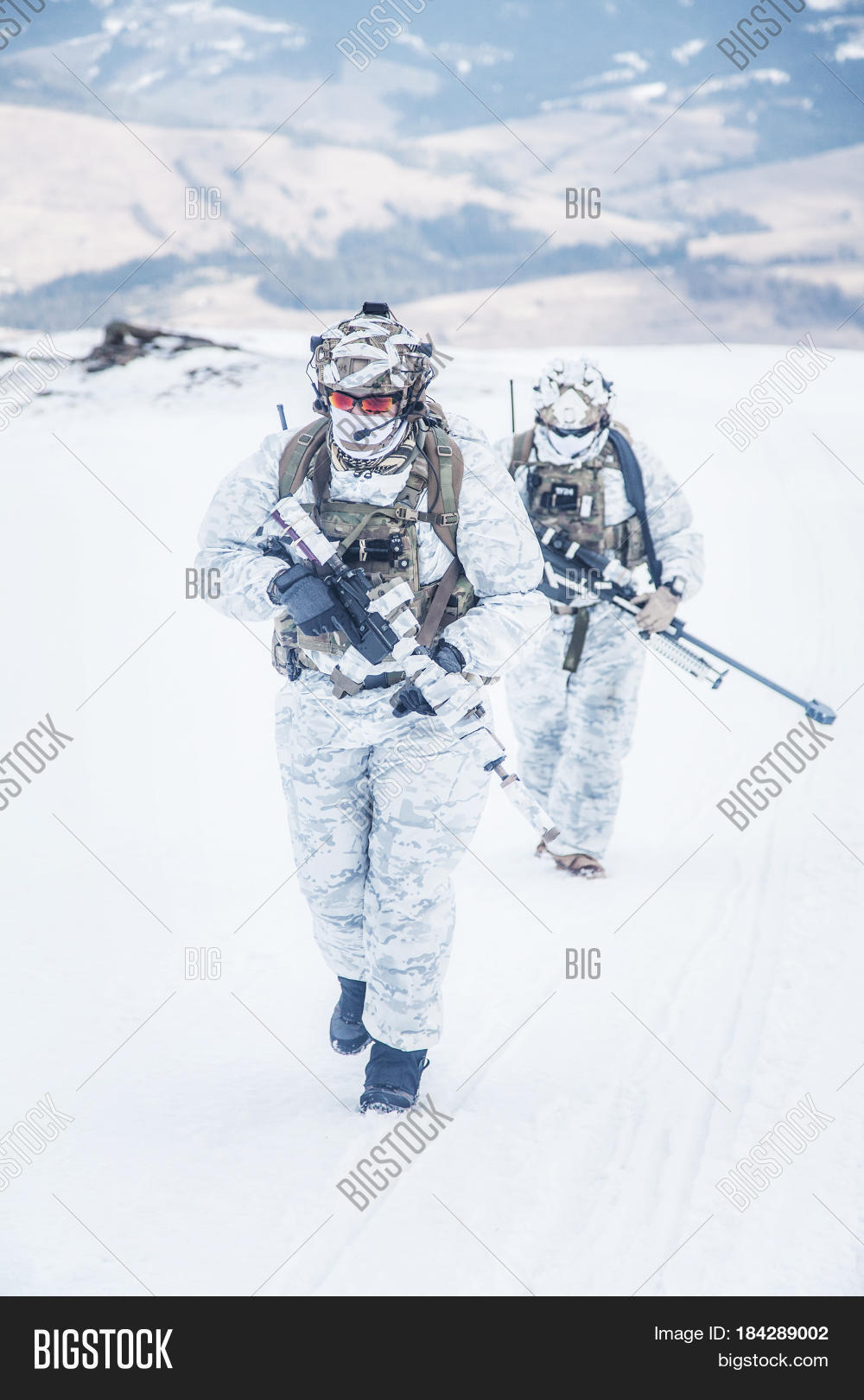 Army Servicemen Winter Image & Photo (Free Trial) | Bigstock
