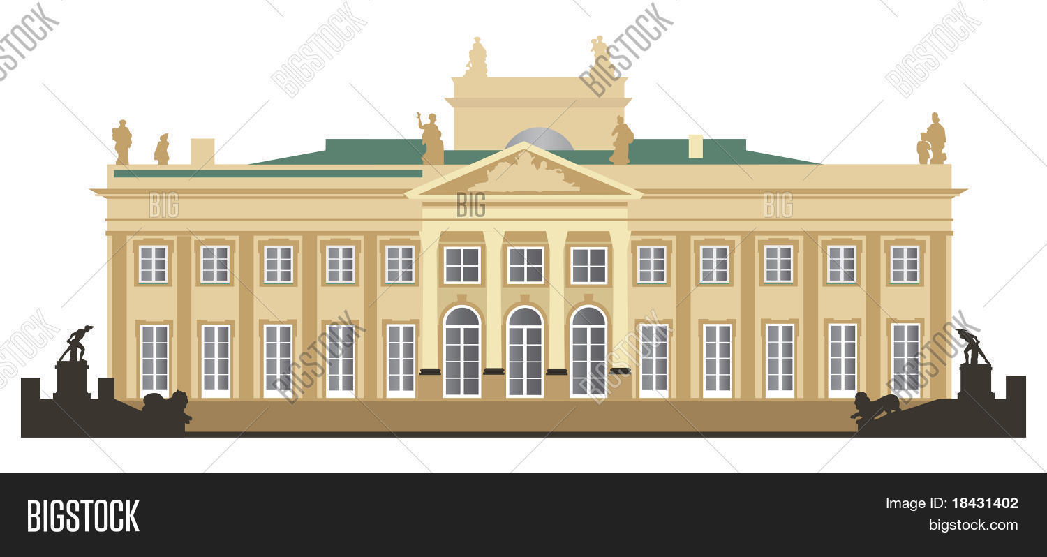 Lazienki Royal Palace Vector & Photo (Free Trial) | Bigstock