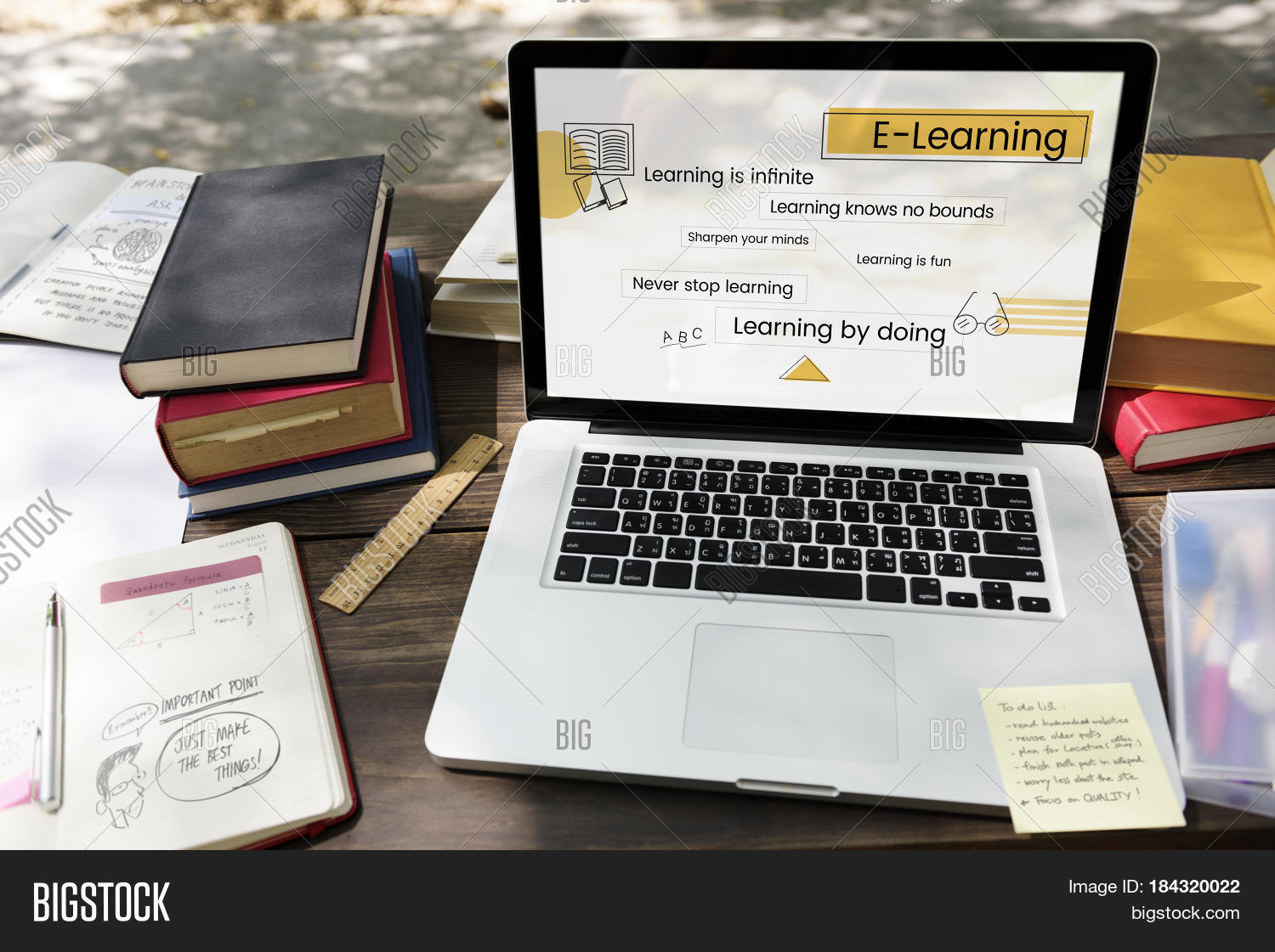 Messy Table Book Image & Photo (Free Trial) | Bigstock