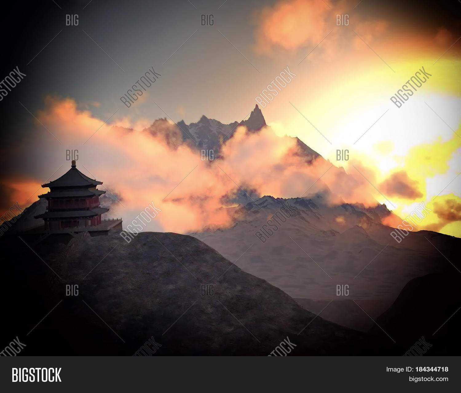 Sun Temple - Buddhist Image & Photo (Free Trial) | Bigstock