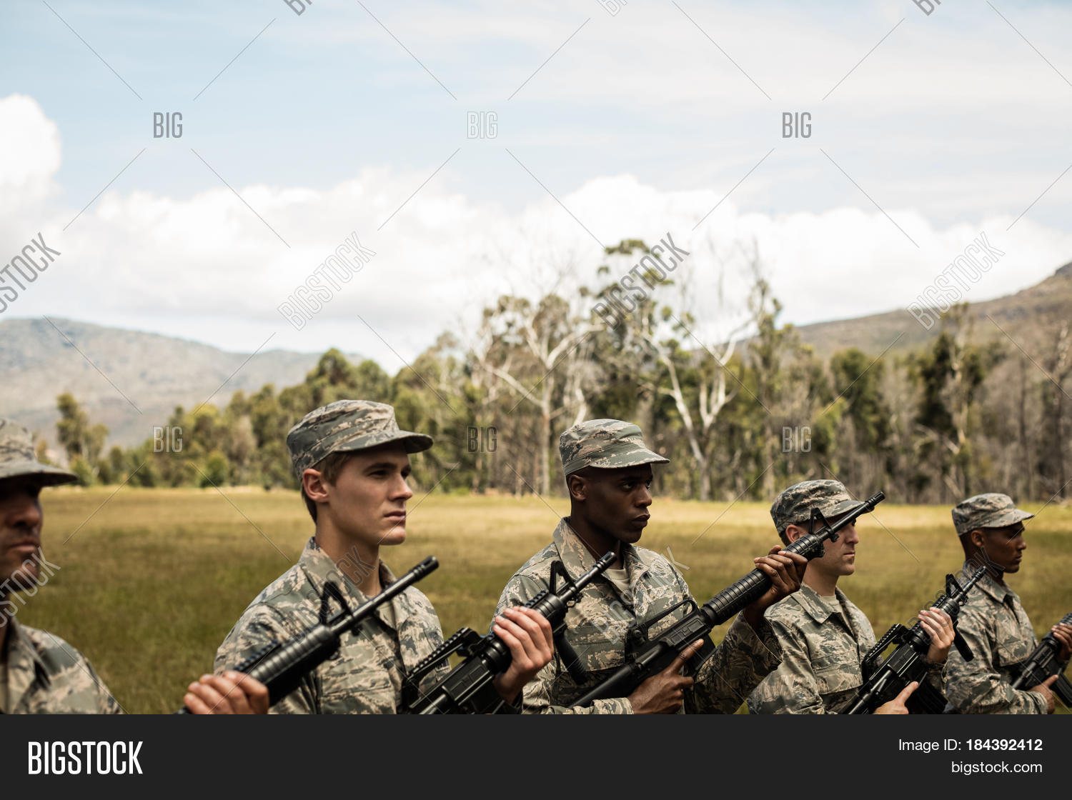 Group Military Image & Photo (Free Trial) | Bigstock