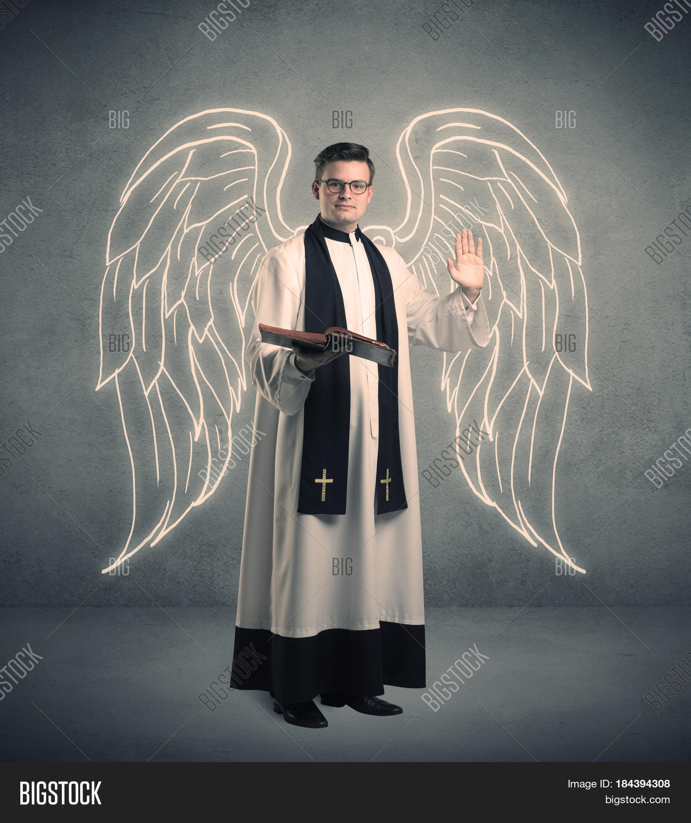Young Male Priest Image & Photo (Free Trial) | Bigstock
