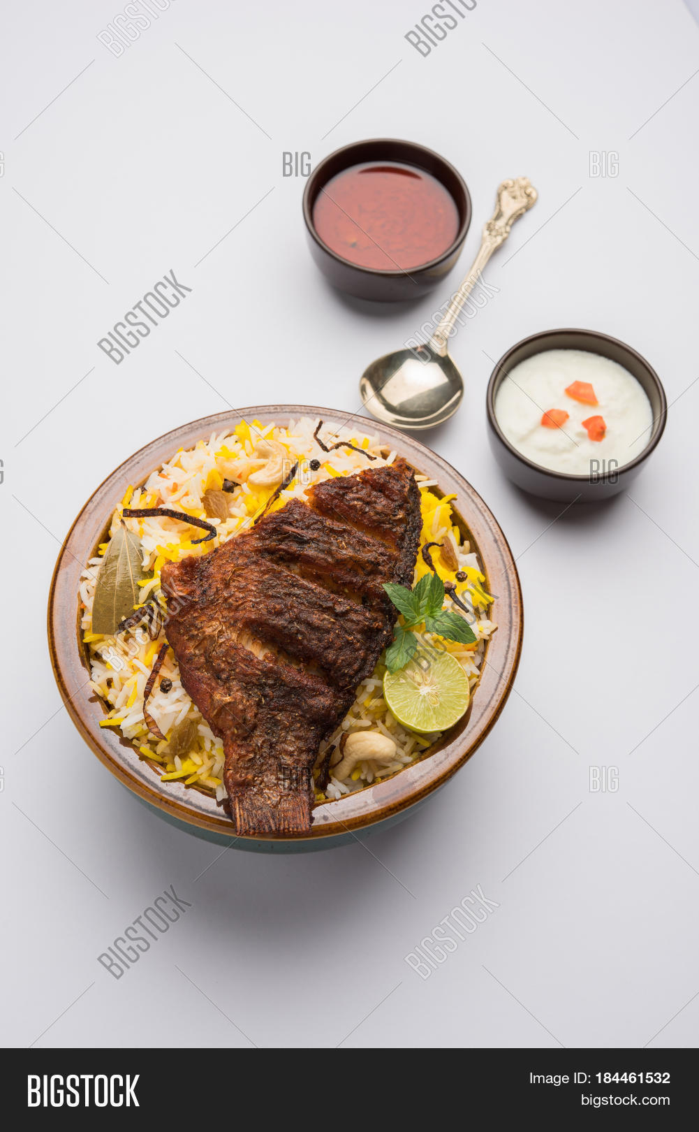 Fish Biryani Fish Rice Image & Photo (Free Trial) | Bigstock