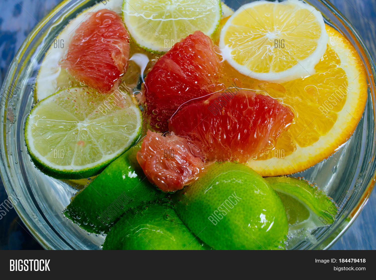 Citrus Water Bubbles Image & Photo (Free Trial) | Bigstock