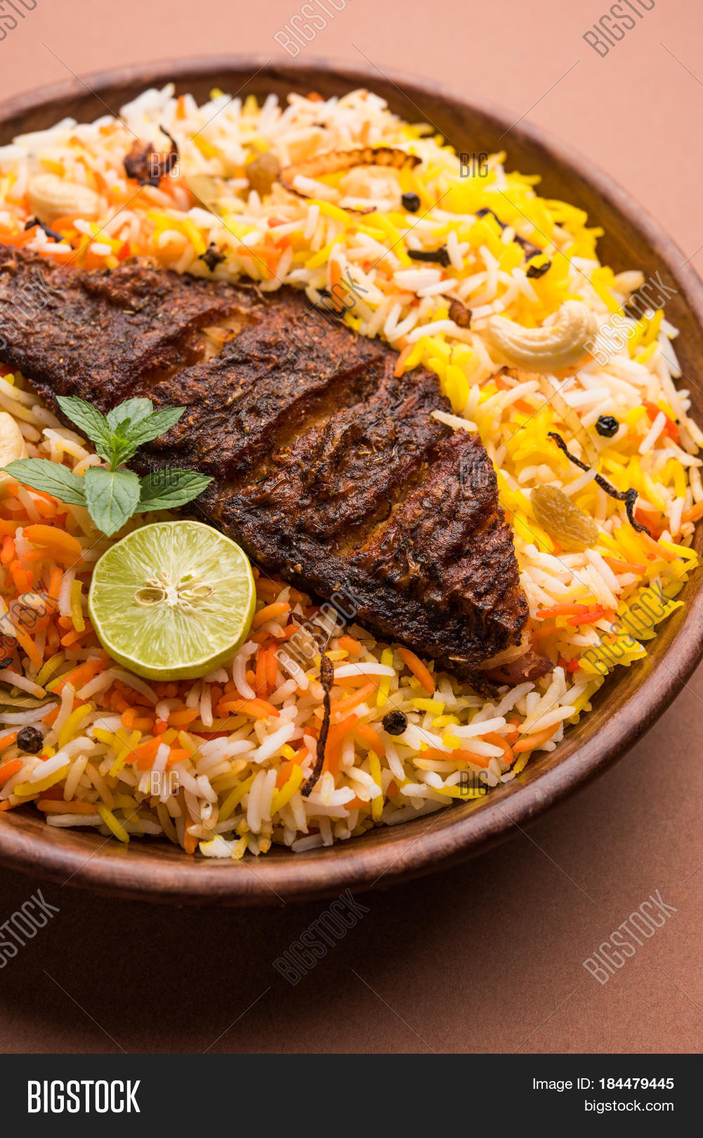 Fish Biryani Fish Rice Image & Photo (Free Trial) | Bigstock