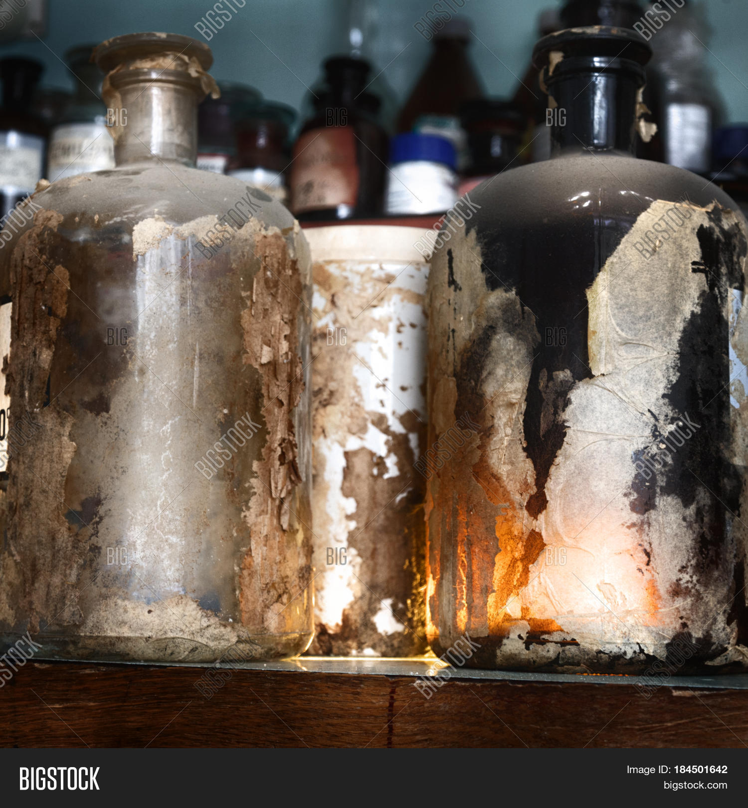 Old Lab. Table Image & Photo (Free Trial) | Bigstock