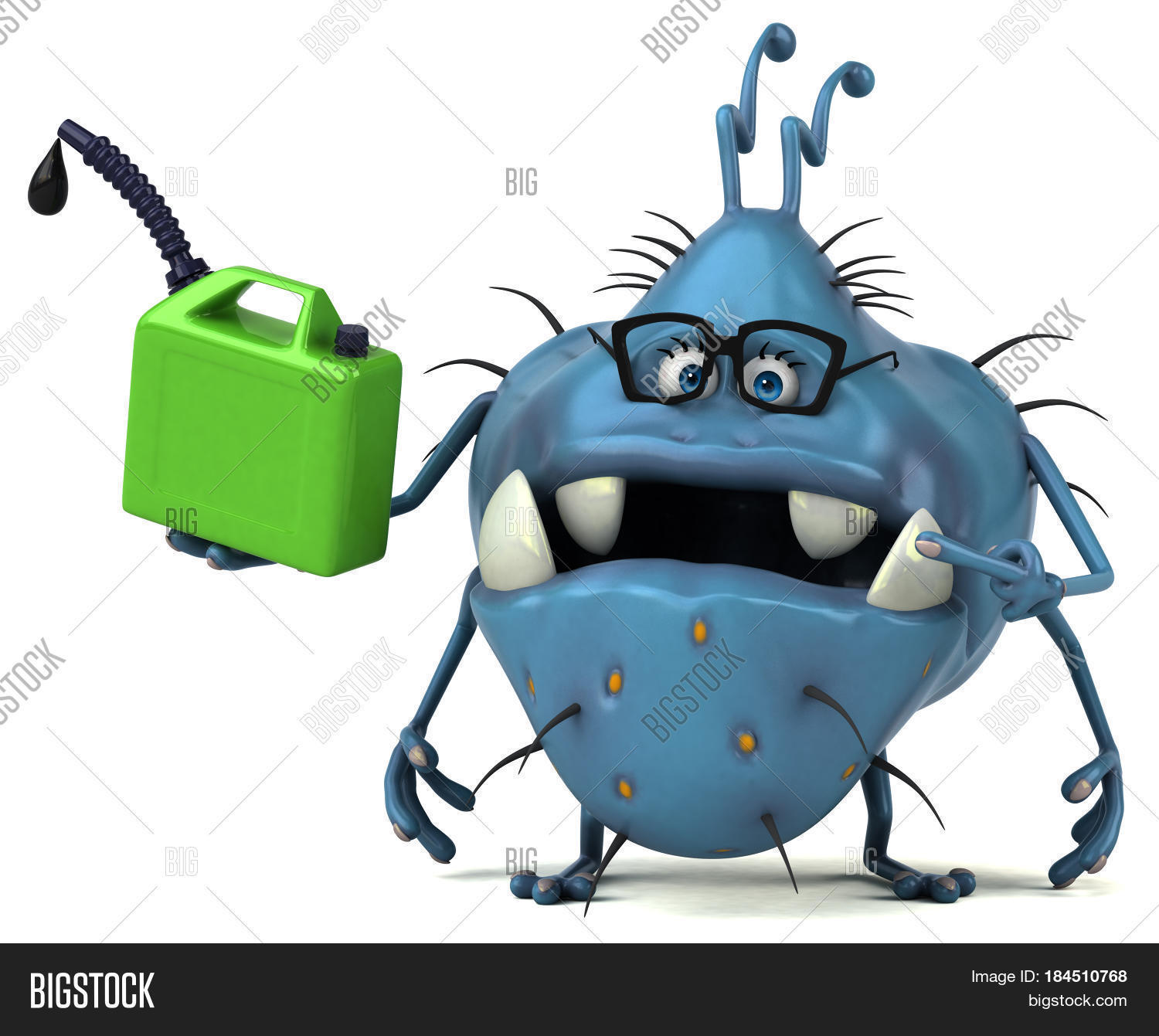 Fun Germ - 3D Image & Photo (Free Trial) | Bigstock