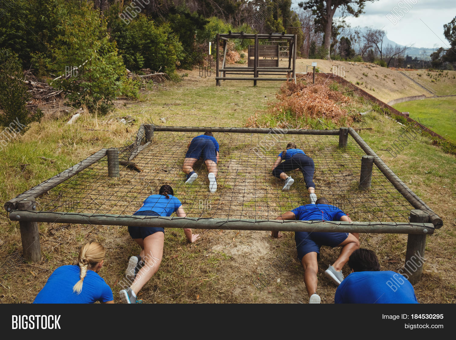 Fit People Crawling Image & Photo (Free Trial) | Bigstock