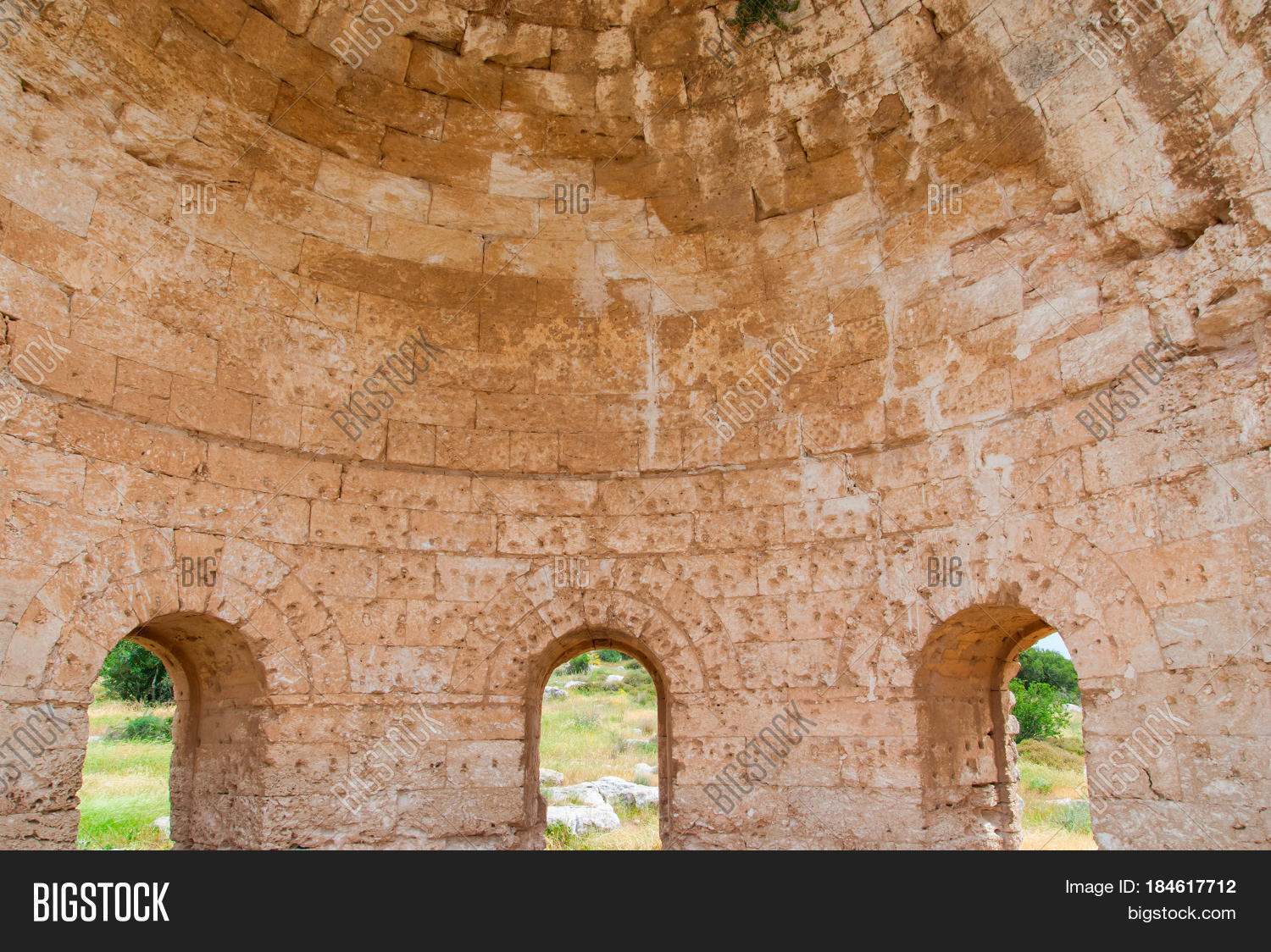 Ruins Crusader Church Image & Photo (Free Trial) | Bigstock